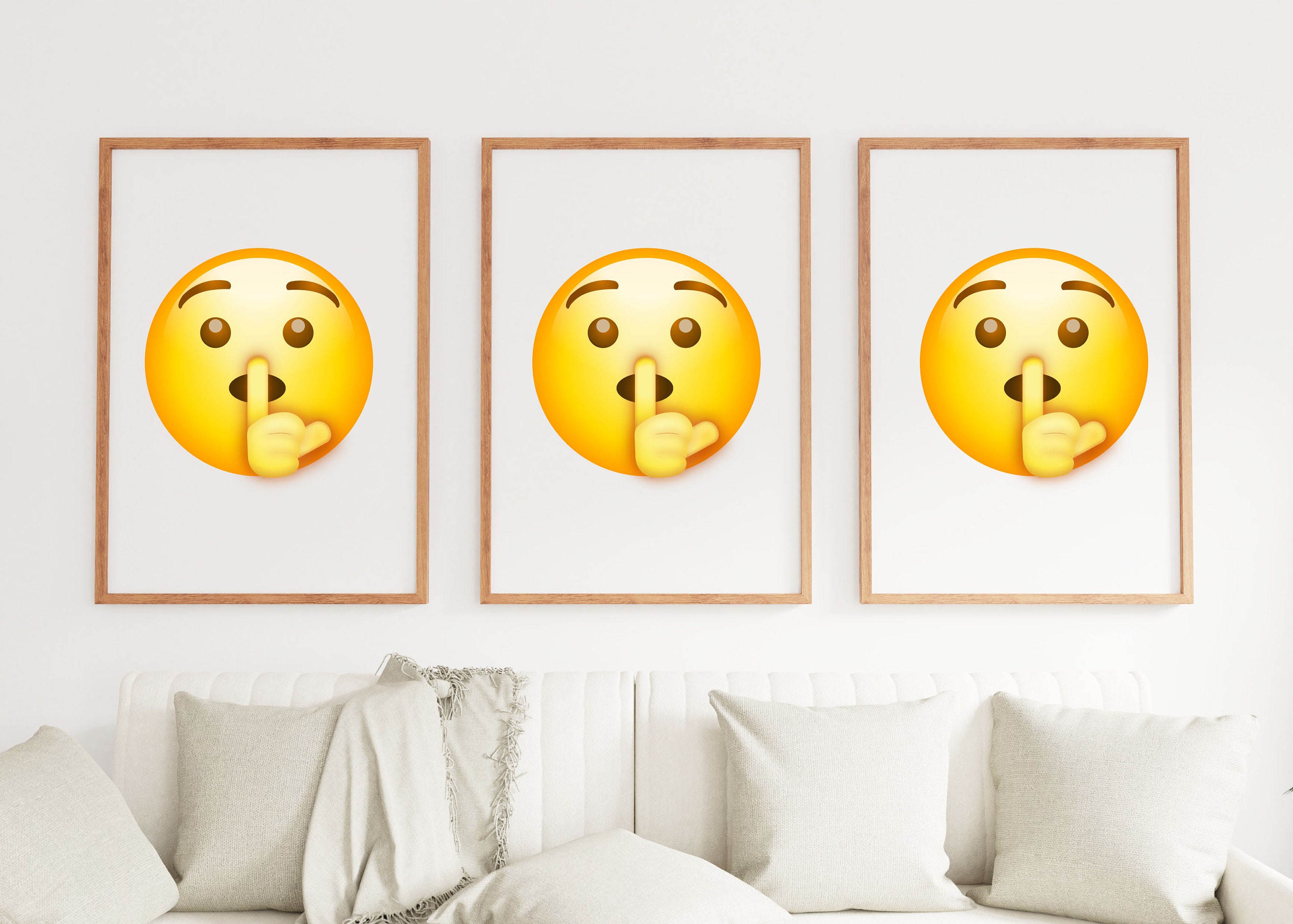 Shut up Emoji Design Digital for Fun - Etsy