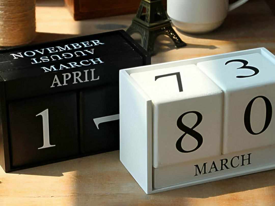 Wooden Calendar Classroom Calendar Reusable Calendar Wooden - Etsy