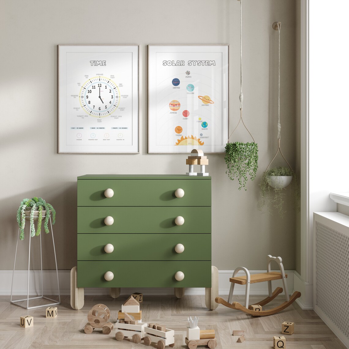 Telling Time Poster, How to Tell Time, Time Learning, Educational ...