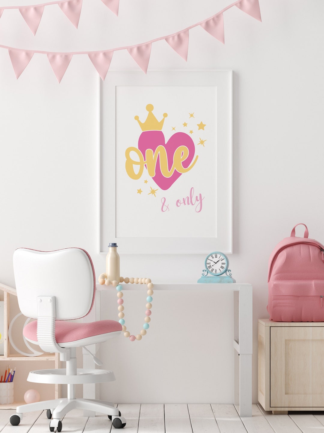 One and Only, Cool Girls Print, Pink Print, Girls Room Decor, Nursery ...