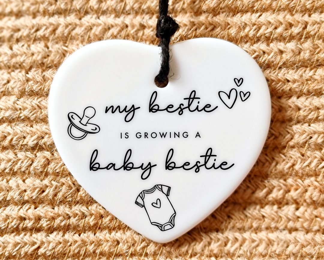 My Bestie is Growing a Baby Bestie Gift Pregnancy Gift for Best Friend ...