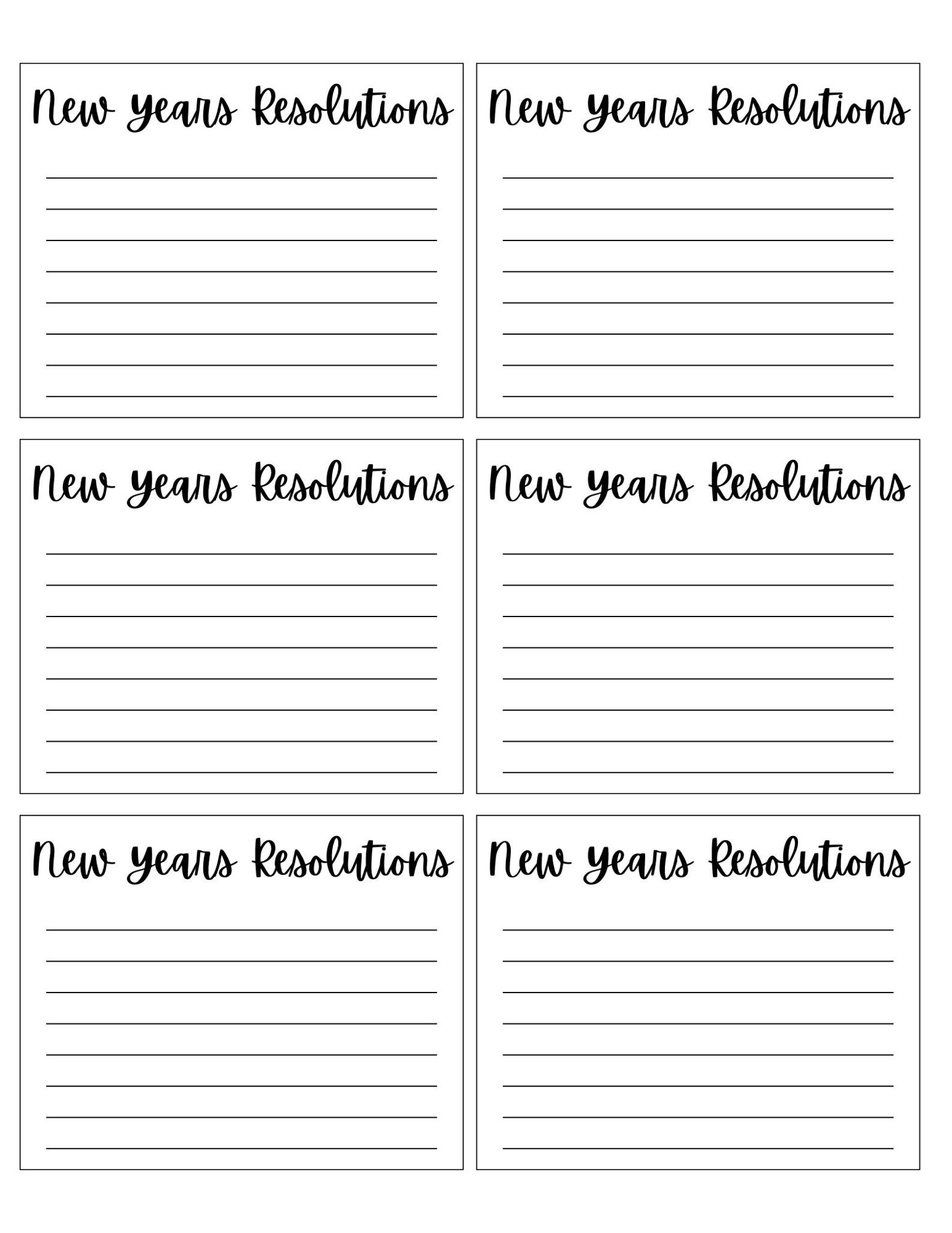 New Year’s Resolution Prompts | Goal Setting & Personal Growth ...