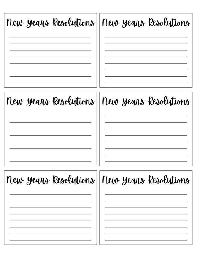 New Year’s Resolution Prompts | Goal Setting & Personal Growth ...