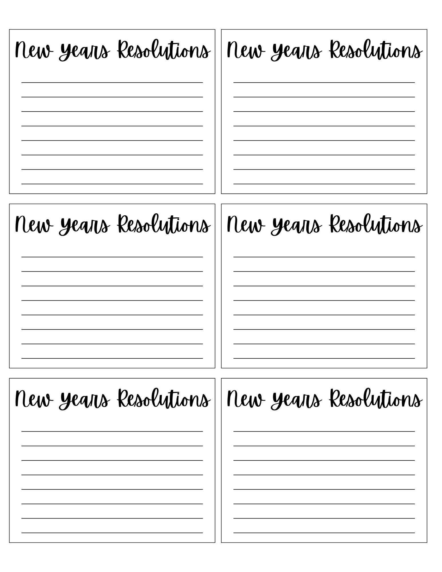 New Year’s Resolution Prompts | Goal Setting & Personal Growth ...