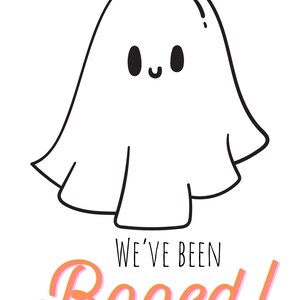 You've Been Booed Halloween Game: Printable Signs & Instructions ...