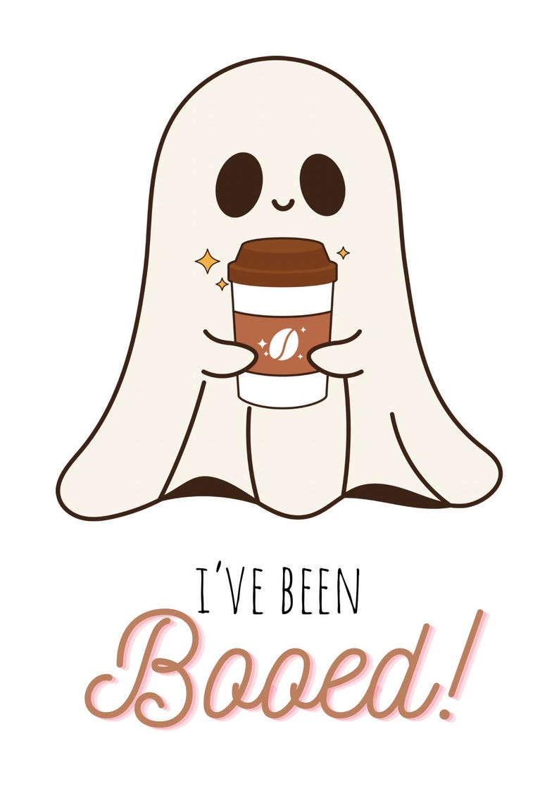 You've Been Booed - Printable Digital Download, Halloween You've Been ...
