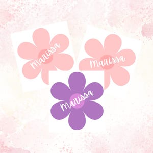 Editable Mother's Day Flower Name Tags - Printable Mother's Day Gift ...
