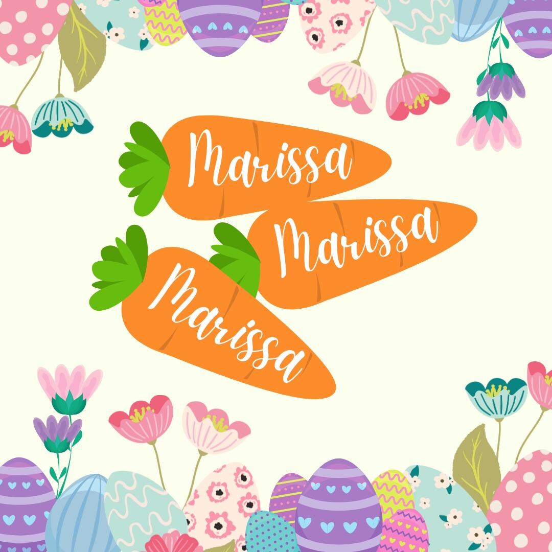 Editable Carrot Easter Name Tags: Printable Bunny Party Favors (PDF) - Etsy