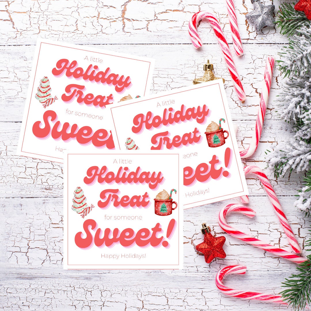 Happy Holiday Gift Tag, Employee Teacher Nurse Coworker Appreciation ...