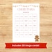 30 Christmas Bingo Cards Printable Family Christmas Bingo - Etsy