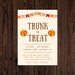 Editable Fall Trunk or Treat Invitation: Halloween Event Template - Etsy