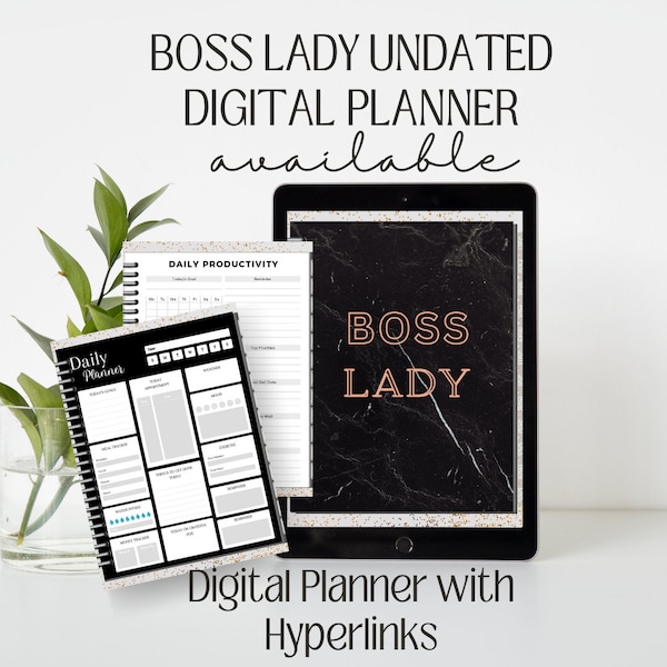 Boss Lady Planner - Etsy