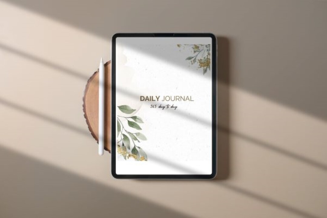 Digital Journal, Daily Journal Notebook, Digital Notebook, Goodnotes ...