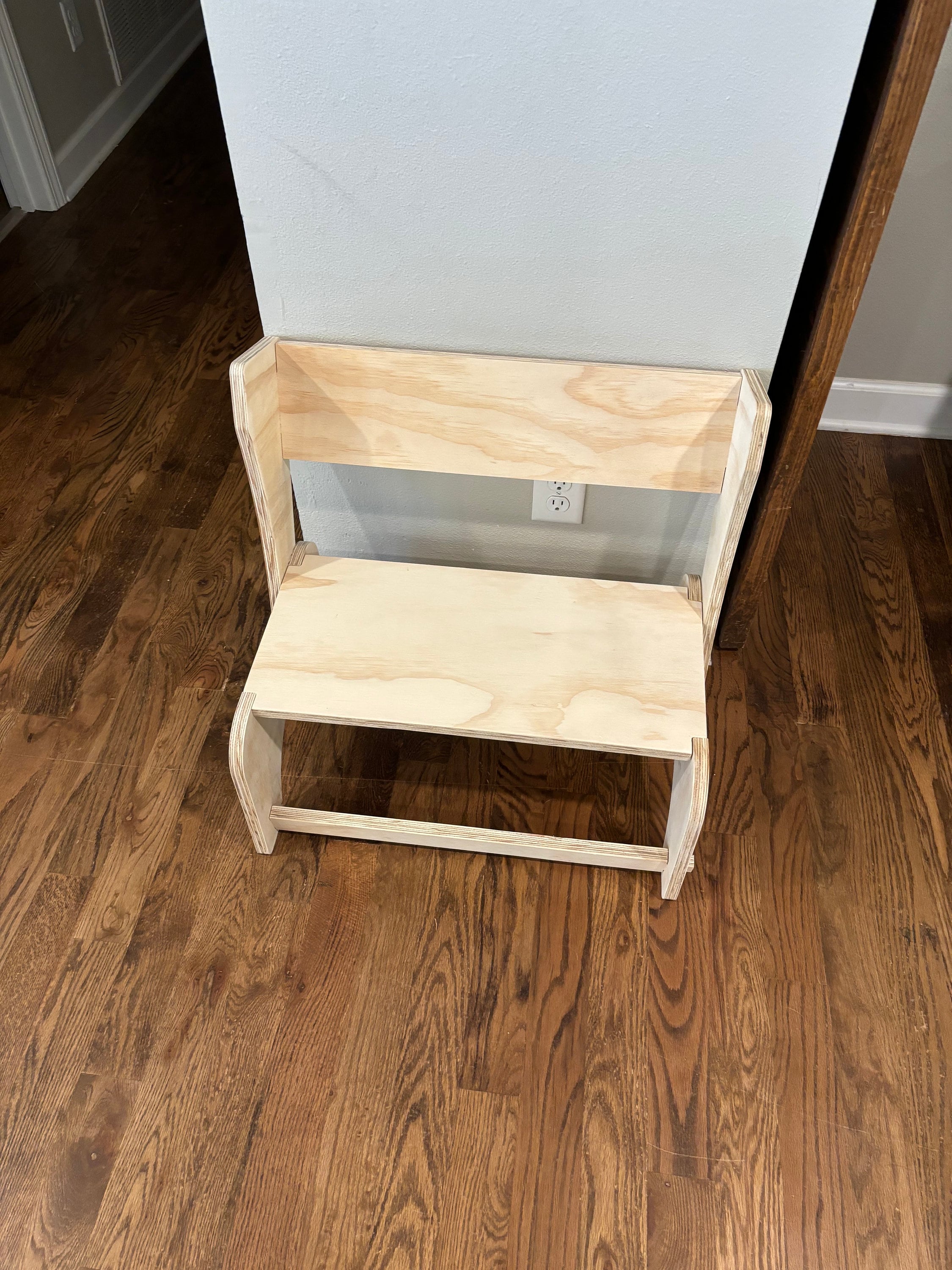 Kids Bench With Fold Down Step Stool - CNC File - Etsy