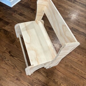 Kids Bench With Fold Down Step Stool - CNC File - Etsy