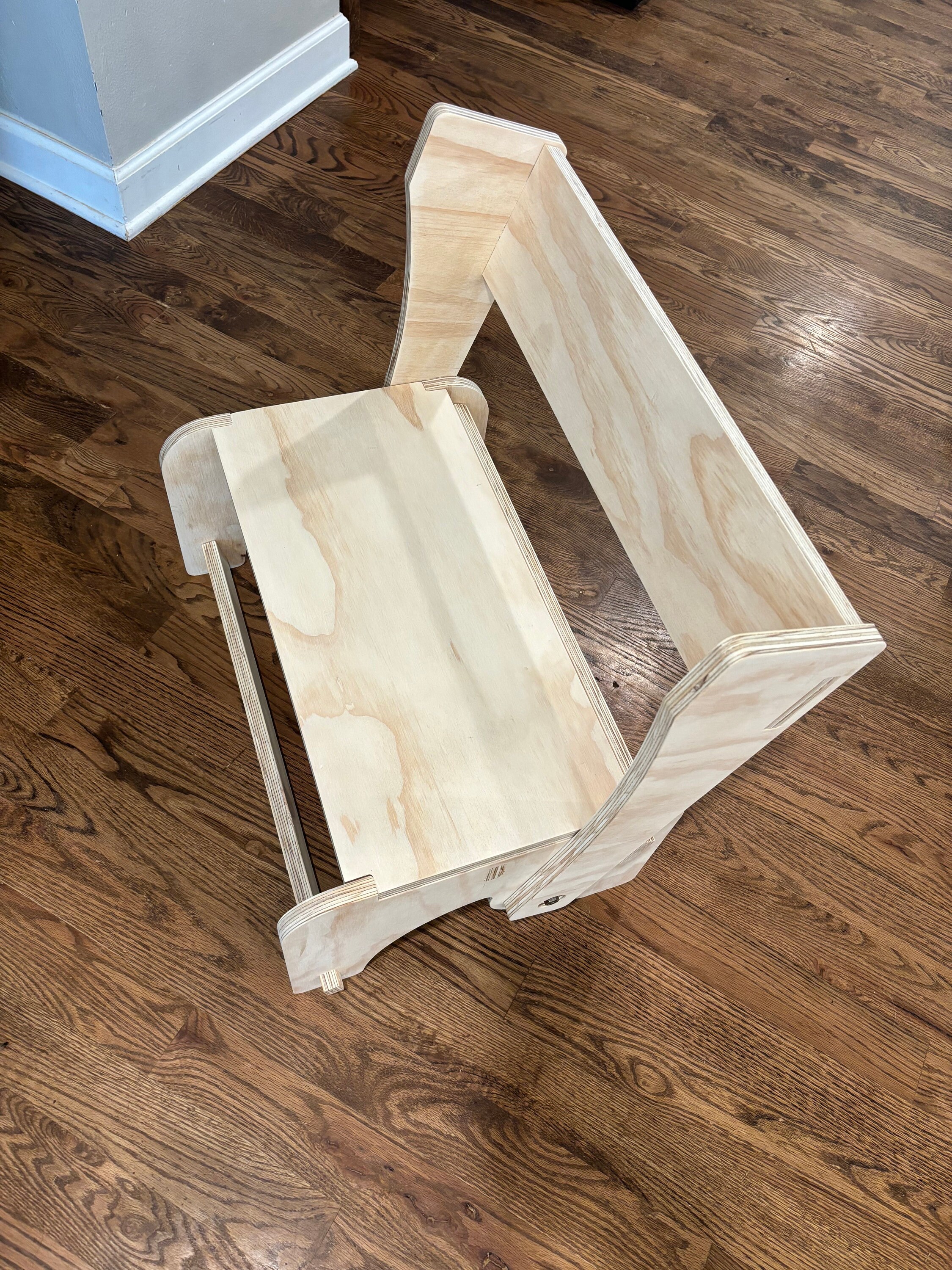 Kids Bench With Fold Down Step Stool - CNC File - Etsy