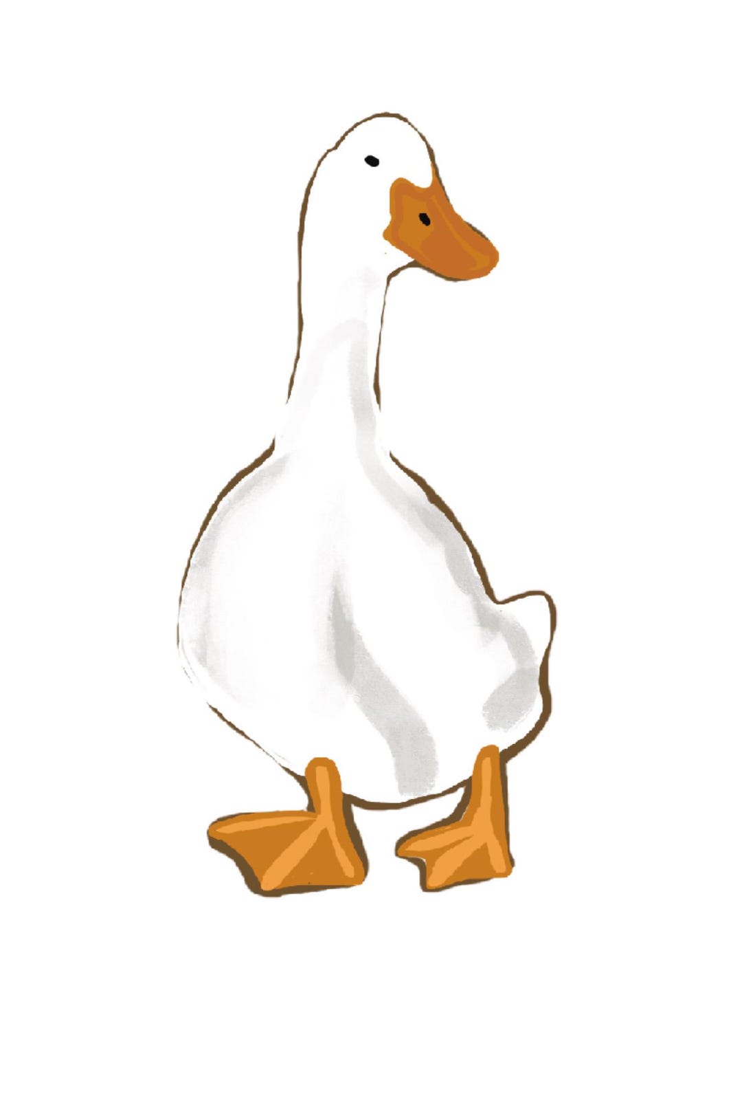 Quirky Goose Adventures: Whimsical Vinyl Sticker - Etsy