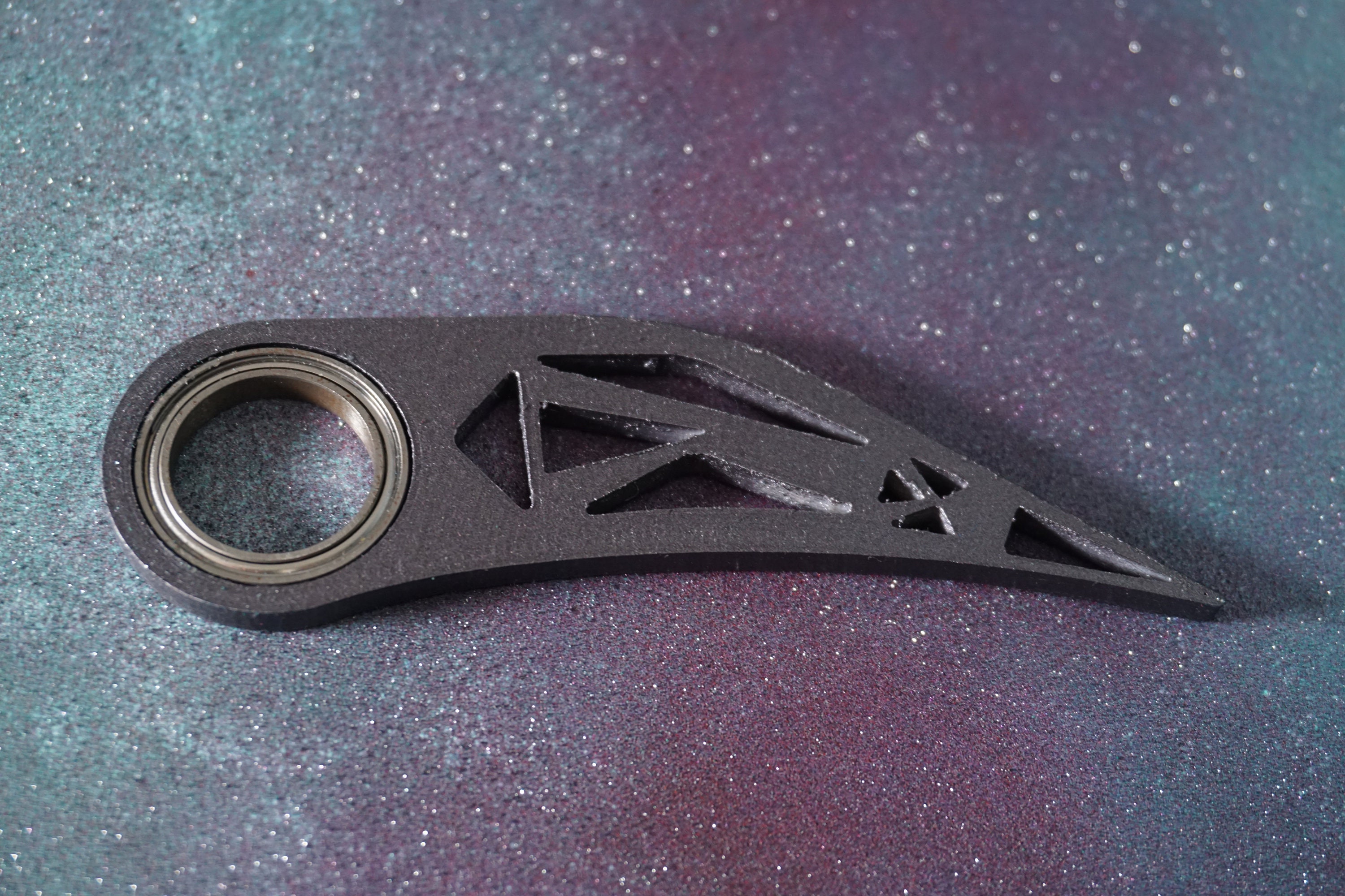 Karambit Fidget Toy Spinner Keychain Fidget Spinner Key Ring Fidget Toy ...