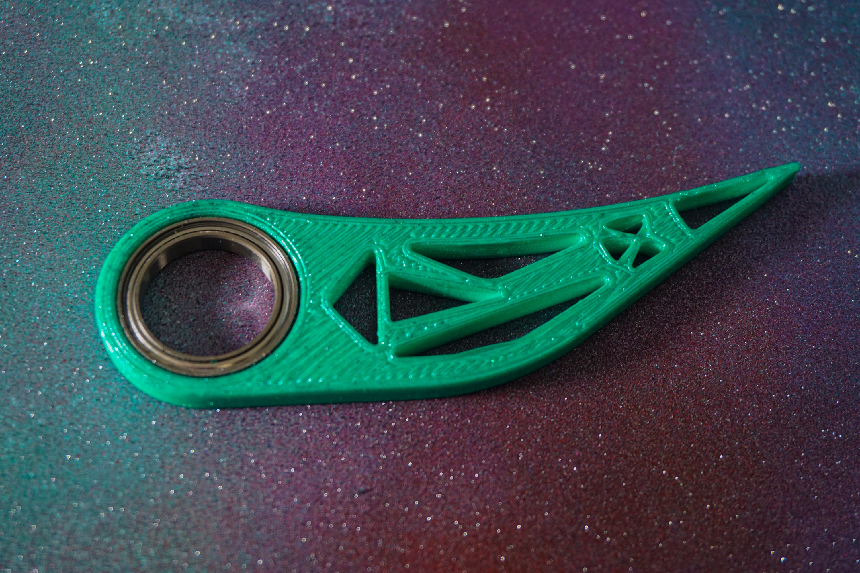 Karambit Fidget Toy Spinner Keychain Fidget Spinner Key Ring Fidget Toy ...