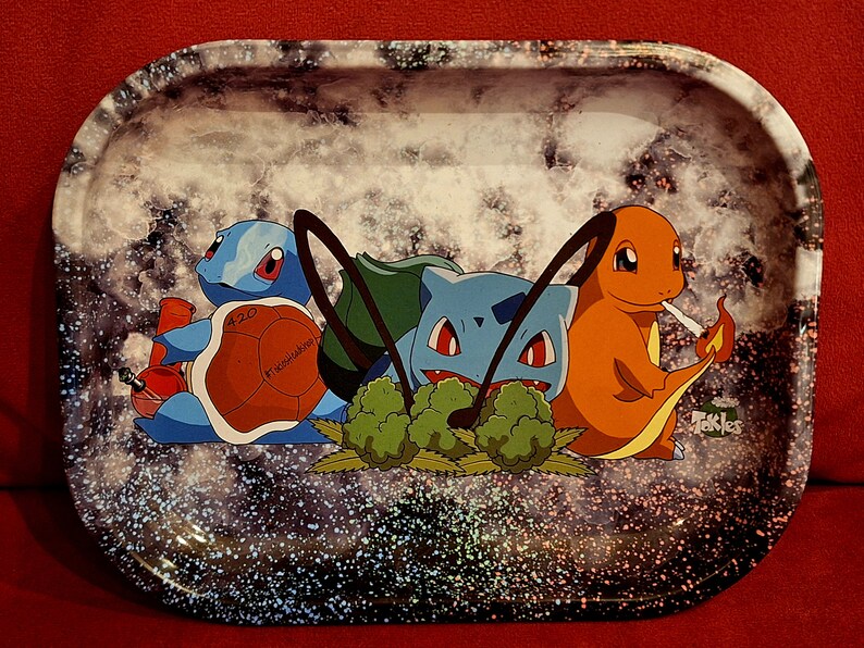 Pokemon Rolling Tray Starter Tokiemon Grinder - Etsy