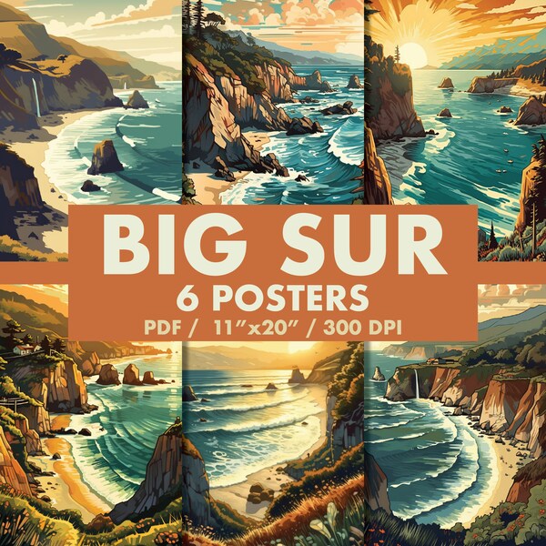 Big Sur - Etsy