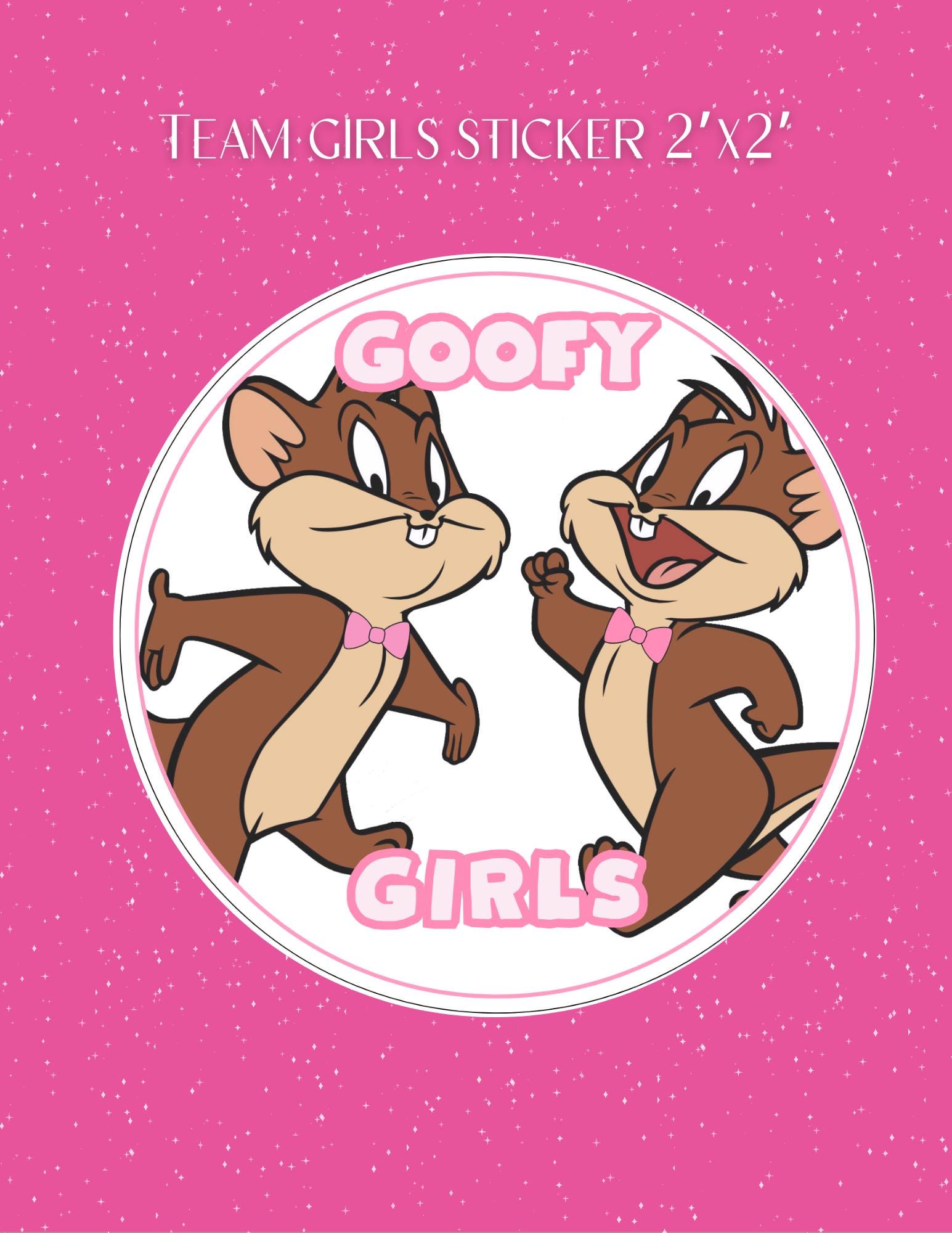 Goofy Gophers Twins Gender Reveal Stickers | Digital Download | Boy ...
