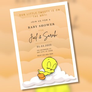 Tweety Bird Thank You Card - Etsy