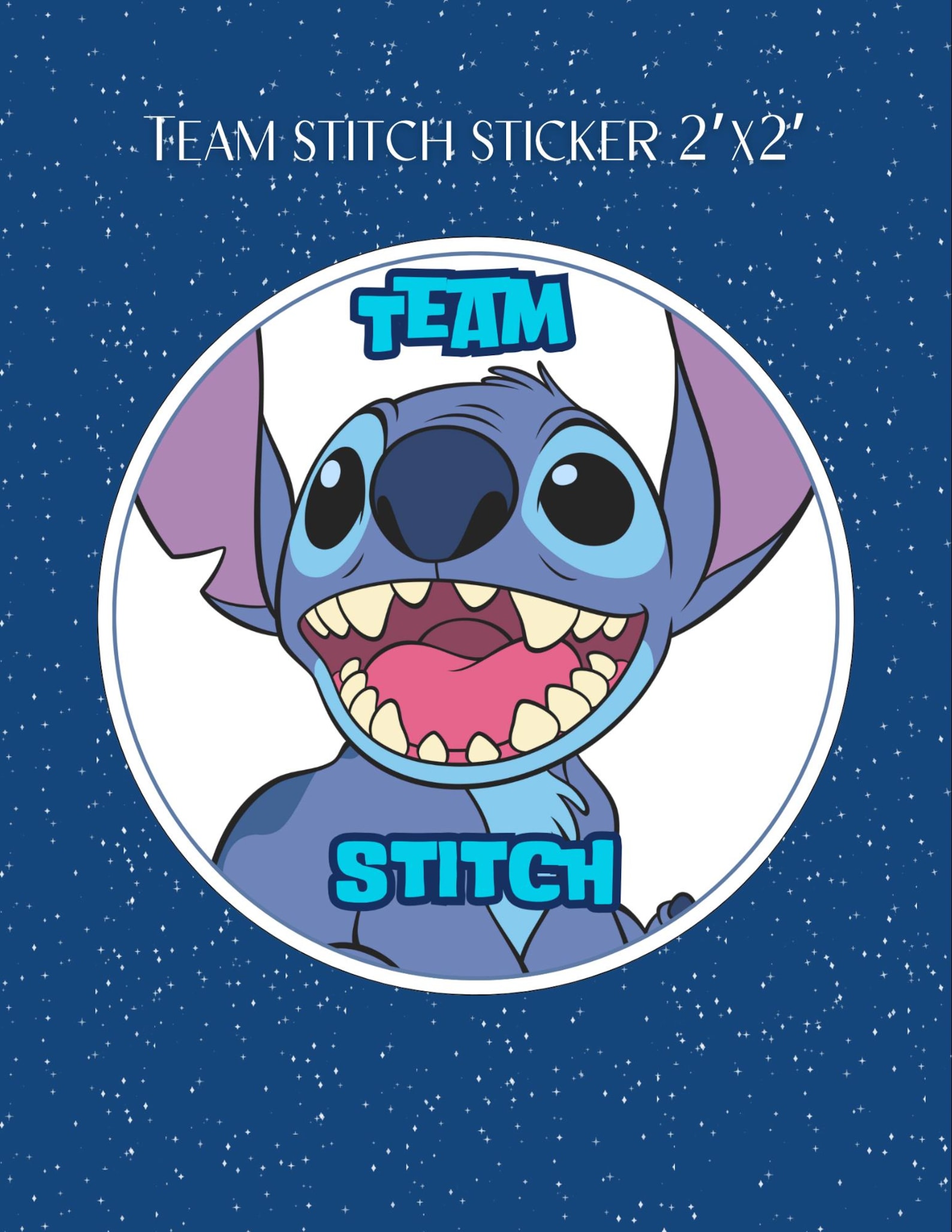 Team Lilo and Team Angel Gender Reveal Stickers| Digital Download ...