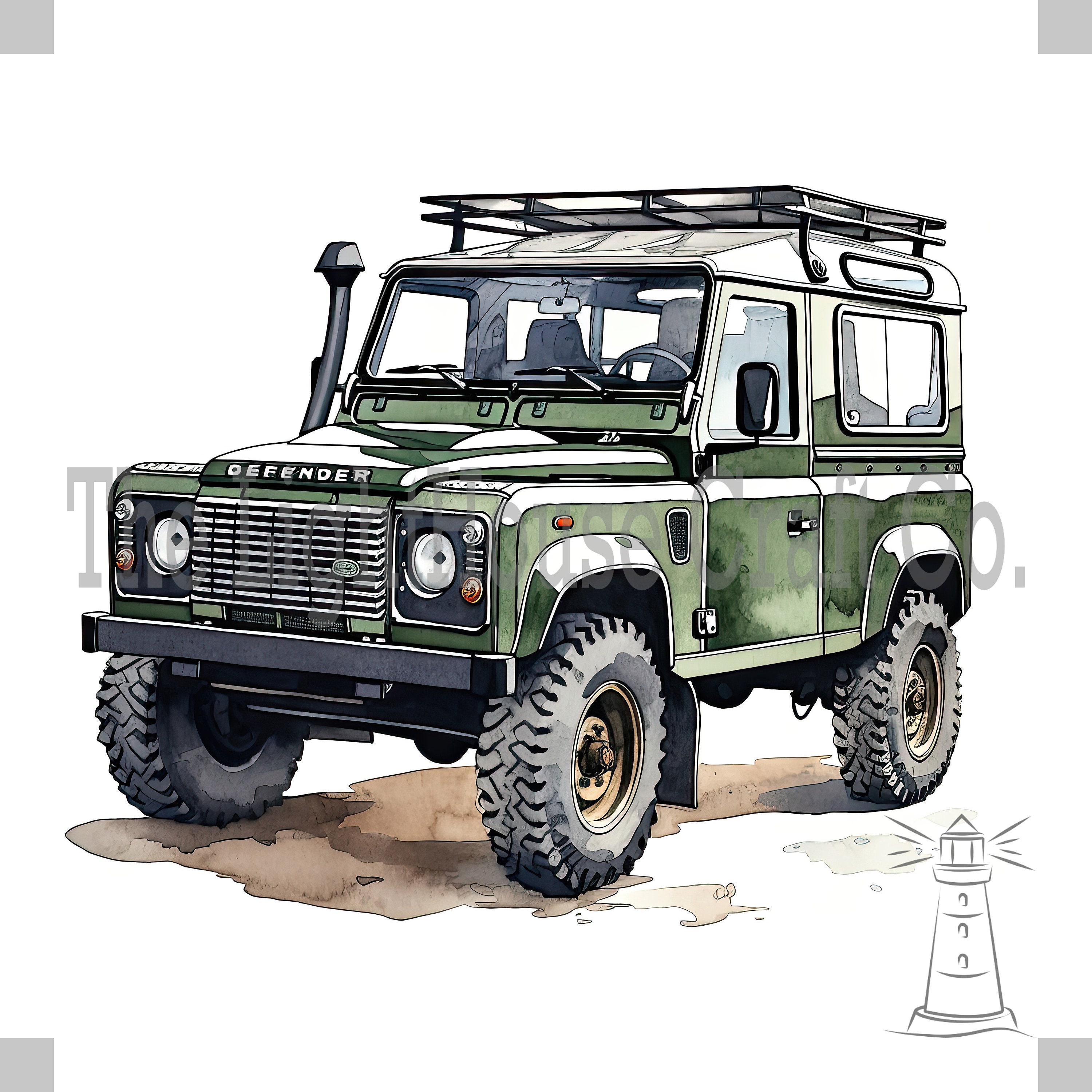 Nasa Land Rover Sketches