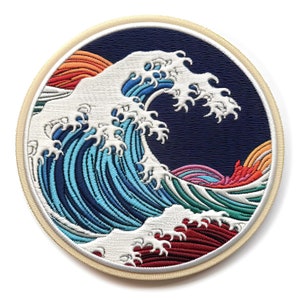 Embroidered Waves Clip Art 12 High Quality Jpgs - Digital Planner ...