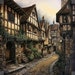 Medieval Village Clip Art 12 High Quality Jpgs - Digital Planner ...