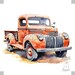 Vintage Pickup Trucks Clip Art 12 High Quality Jpgs - Digital Planner ...