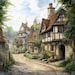 Medieval Village Clip Art 12 High Quality Jpgs - Digital Planner ...