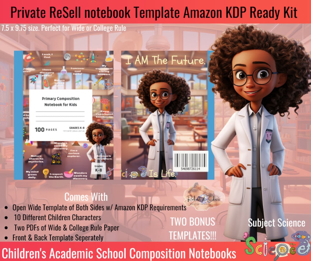 Composition Notebook Covers, Composition Book Covers, Digital ...