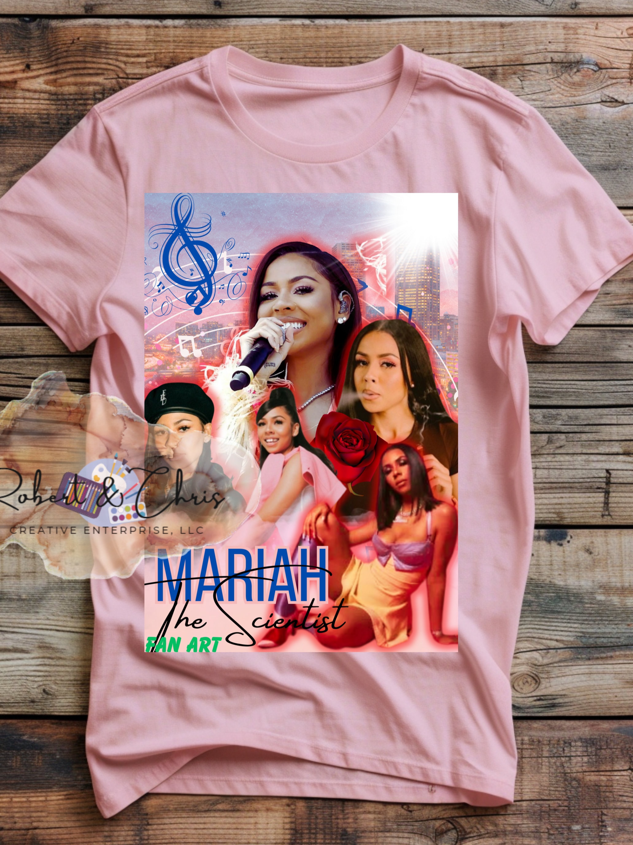 Mariah the Scientist Collage Fan Art PNG File (digital Download) - Etsy