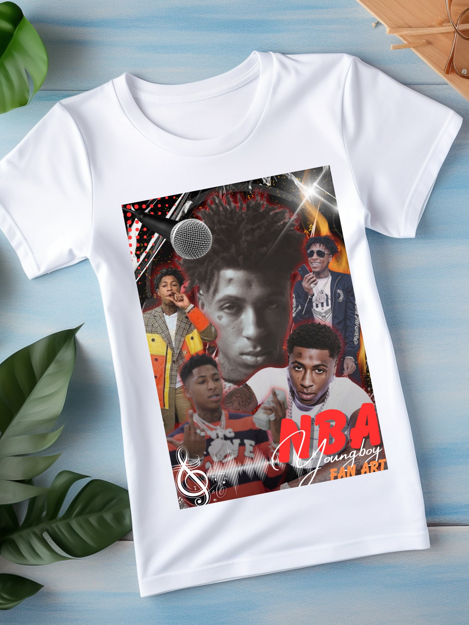 NBA Youngboy Fan Art Digital PNG File Custom Design Tshirt Tumblers ...
