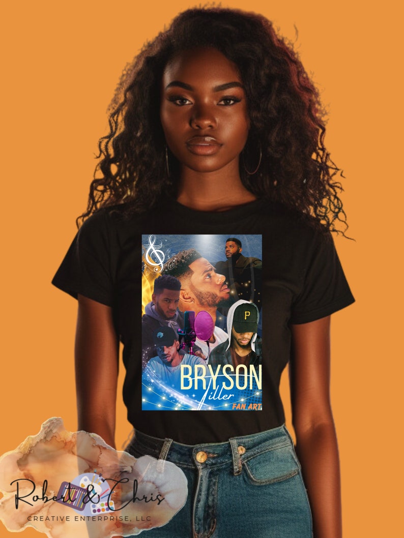 Bryson Tiller Fan Art Digital PNG File Custom Design Tshirt Tumblers ...