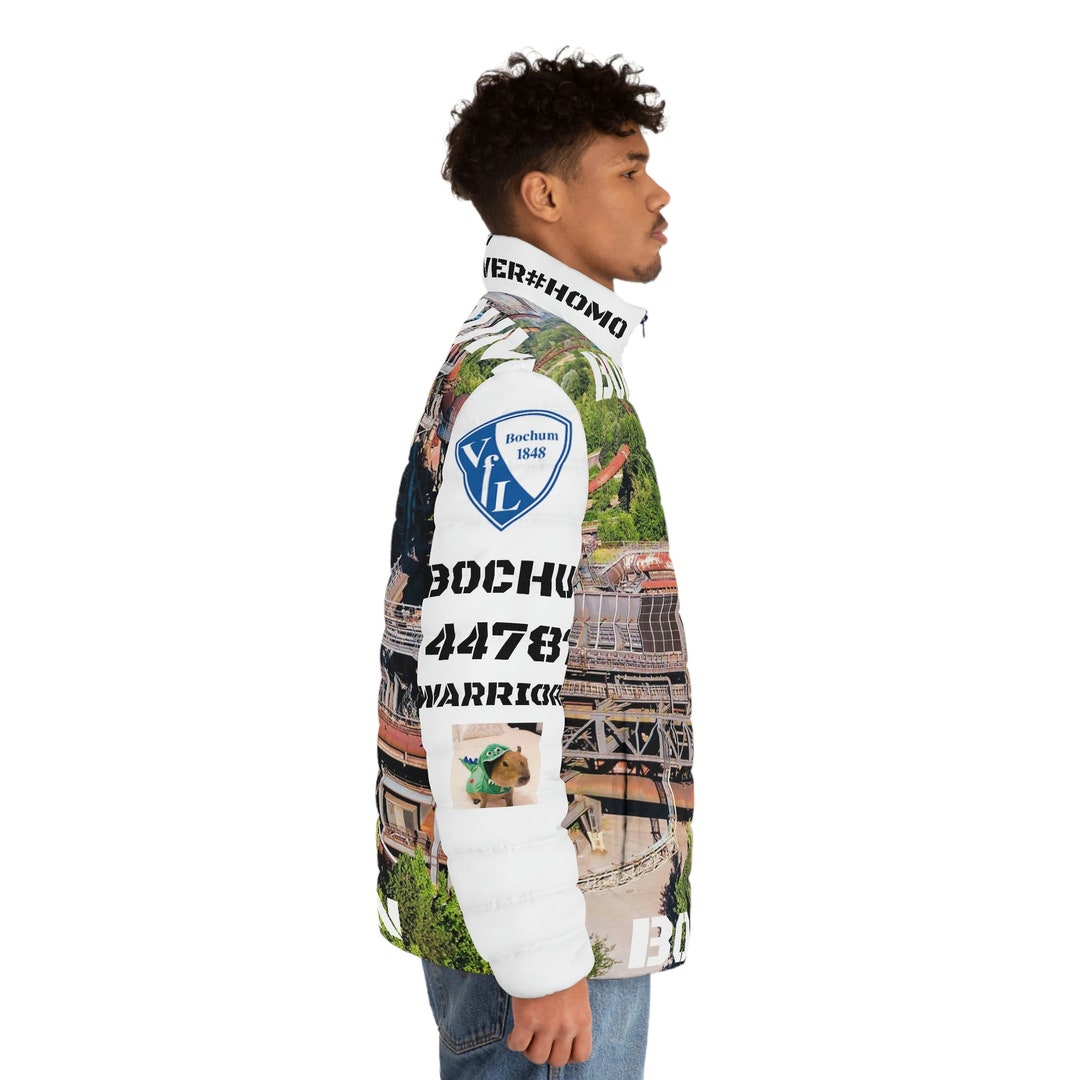 Vintage VFL Bochum Club Jacket Bochum Puffer Bomber Jacket High Quality ...