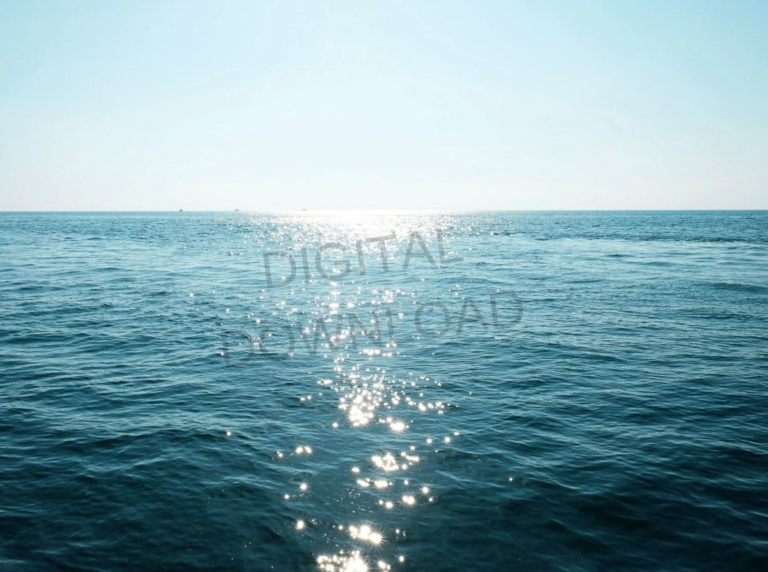 Ocean Horizon Digital Download - Etsy