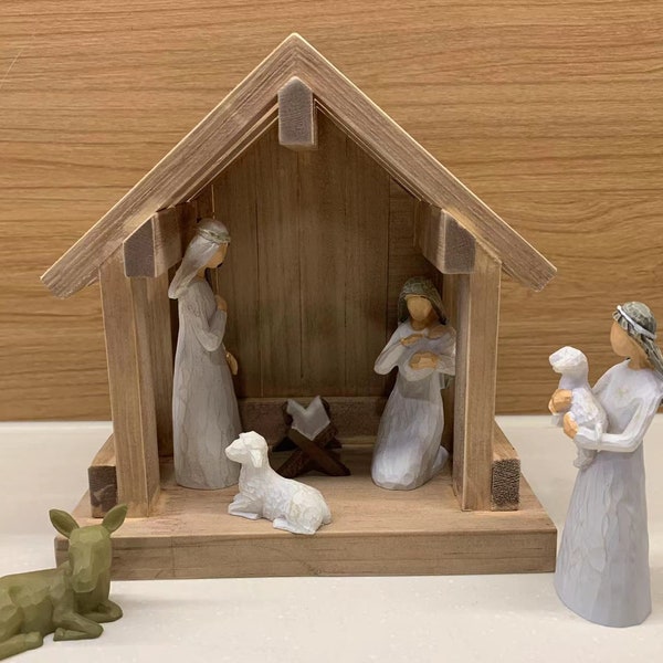 Nativity Creche - Etsy