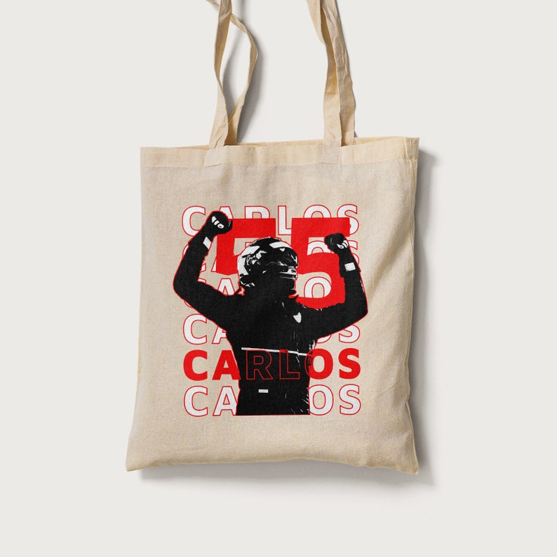 F1 Driver Theme Tote Bag, Formula 1 Gift for her, Charles Leclerc ...
