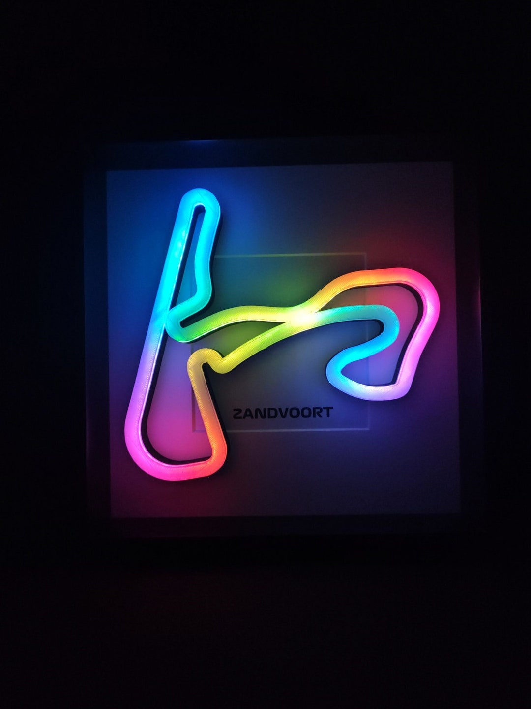 Zandvoort F1 Track LED RGB Race Tracks Circuit Formula 1 Art - Etsy