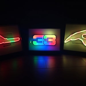 Zandvoort F1 Track LED RGB Race Tracks Circuit, Formula 1 Art Light, F1 ...