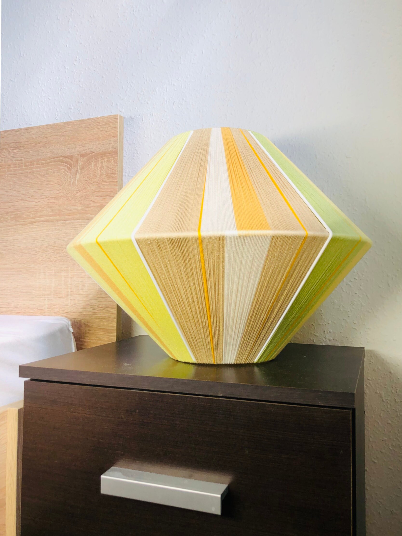 Bonbon Lamp, Ufo Lampshade, Fully Handmade, Handwoven Yarn Lampshade ...