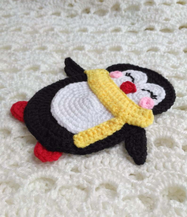 PATTERN Penguin Applique Crochet Pattern PDF Instant Download - Etsy