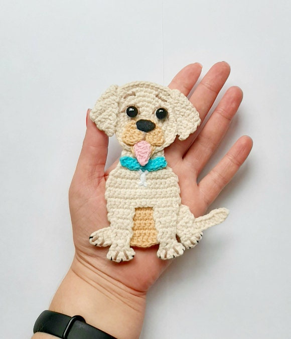Crochet Dog Applique Patterns