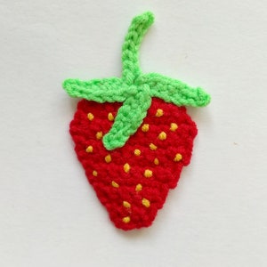 PATTERN Fruits Applique Crochet Pattern PDF Cherry Orange Apple ...