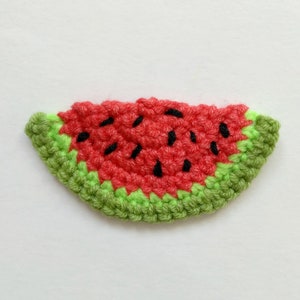 PATTERN Fruits Applique Crochet Pattern PDF Cherry Orange Apple ...