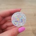 Disco Ball Wooden Pin Badge, 70s Retro Design, Sustainable, Accesory ...