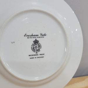 Royal Worcester Evesham Vale Dinnerware Set - PICK - Etsy
